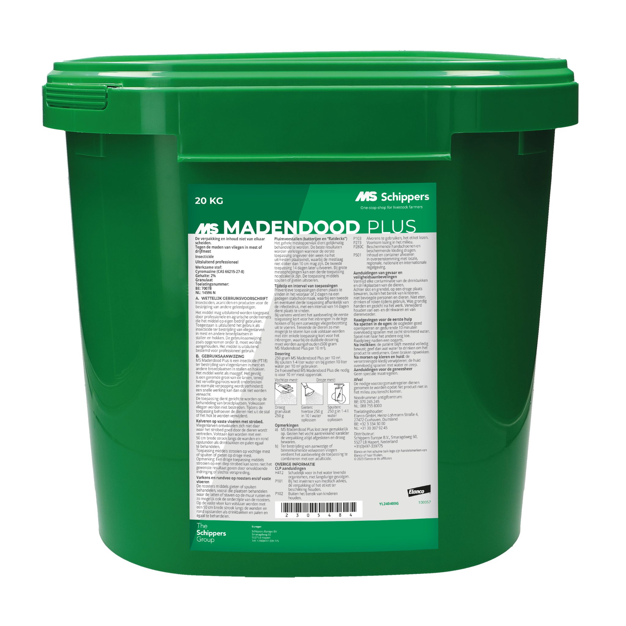 Professional maggot control in Livestock farming