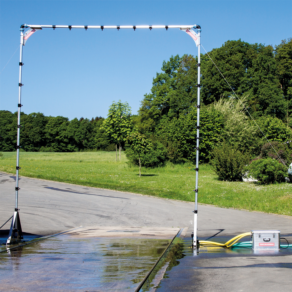 Disinfection Gates for optimal hygiene | Agricultural sector